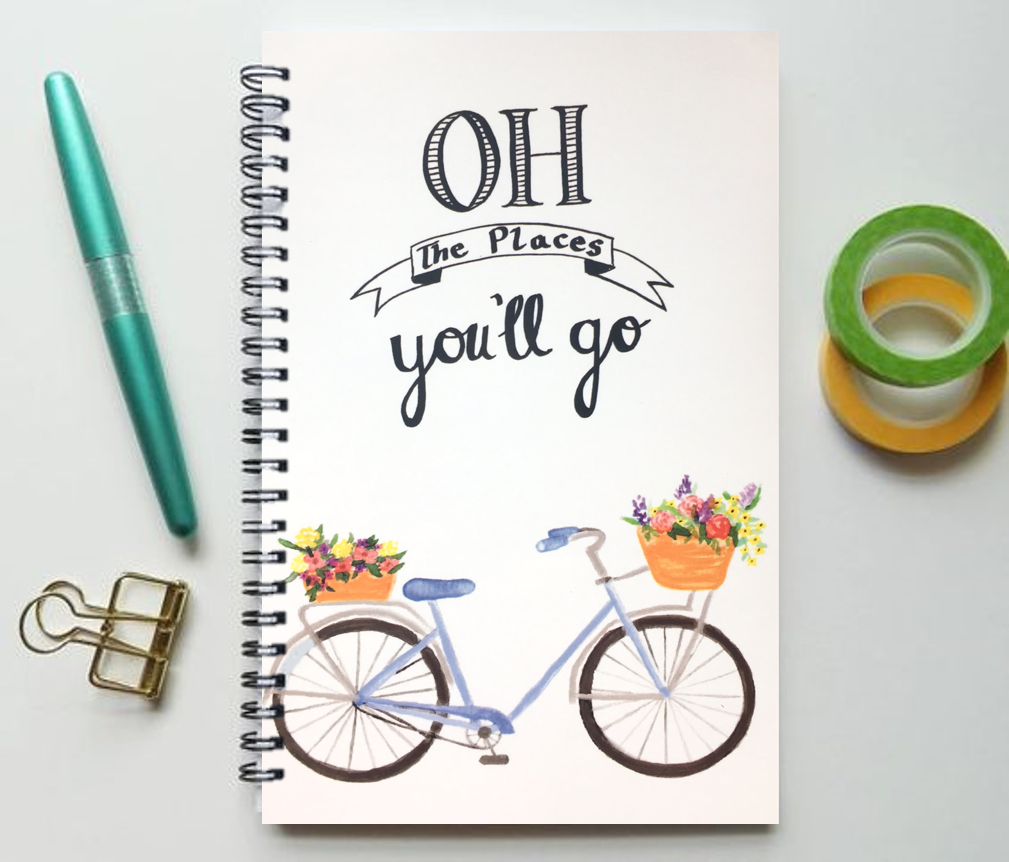 Bike Notebook mockup 1 – Sweet Elizabeth’s Bake Shop